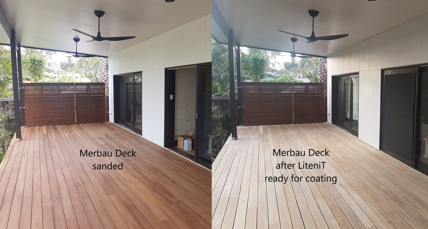 How to bleach decks – LiteniT Wood Bleach